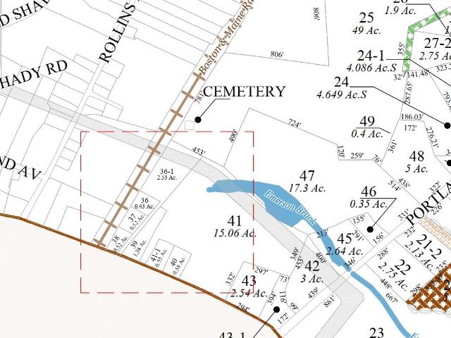 Map 3 Lot 36 1 Oak Street