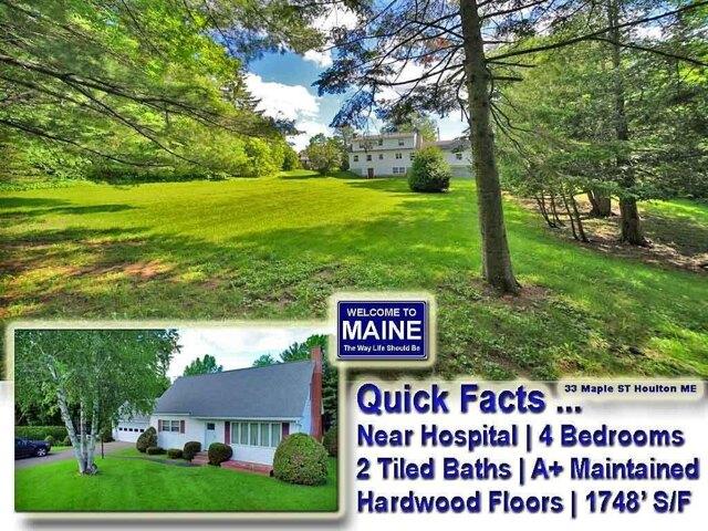 Maple St, Houlton, Home For Sale