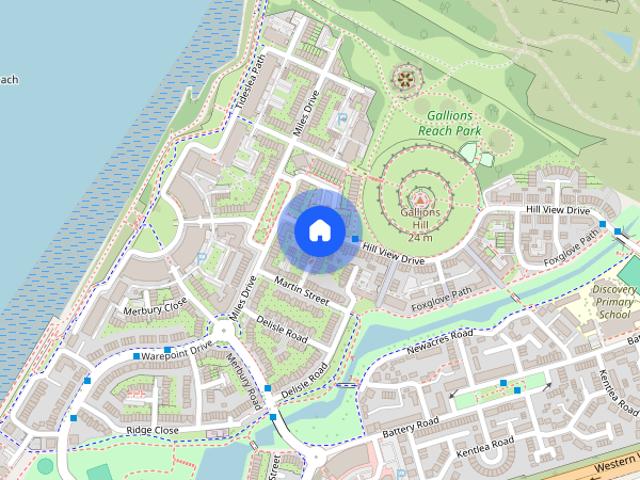 Martins Walk, West Thamesmead, London, SE28