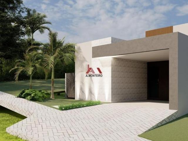 Maravilhosa Casa Nova disponível p/ Venda 3 Dorms.+ 1 Suíte Área de lazer completa em condomínio na