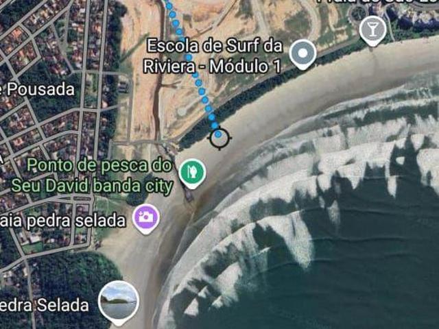 Maravilhoso Terreno Lado Praia em área nobre de Bertioga na Riviera de São Lorenço, Bloco 14, SP