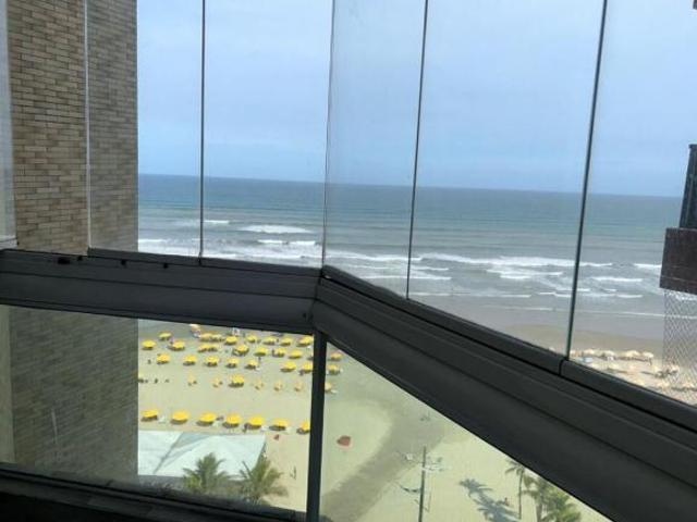 Maravilhoso Apartamento 2 Quartos no Ocian, Praia Grande Vista ao Mar