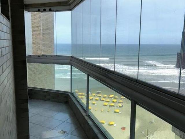 Maravilhoso Apartamento 2 Quartos no Ocian, Praia Grande Vista ao Mar