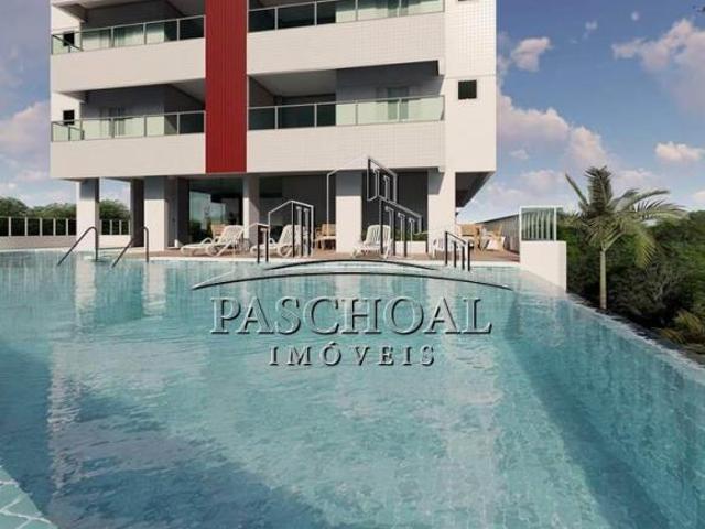 Maravilhoso Apartamento 2 Quartos na Caiçara, Praia Grande Frente Mar