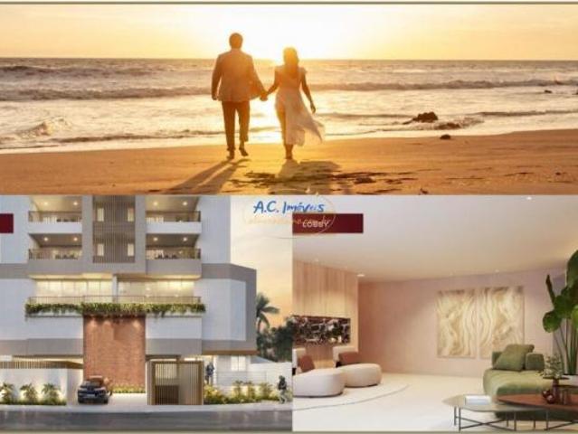 Apartamento 2 suítes com varanda gourmet no Caiçara