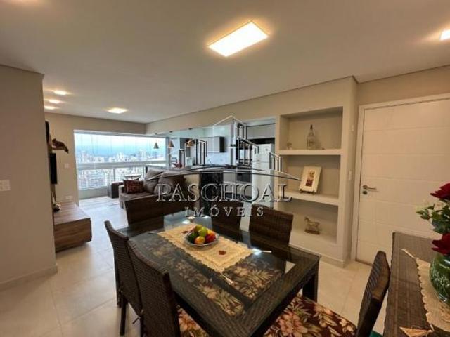 Maravilhoso Apartamento Alto Padrão no Boqueirão, Praia Grande 2 Quartos e Vista para o Mar