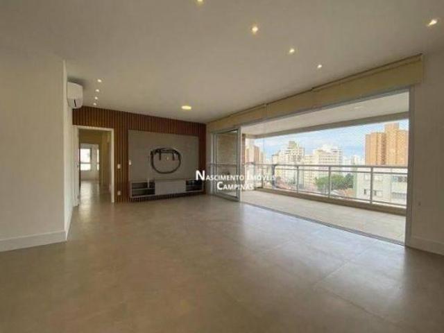 Maravilhoso apartamento de 188 m com 3 suítes e 4 vagas no Cambuí por R$ 2.390.000,00