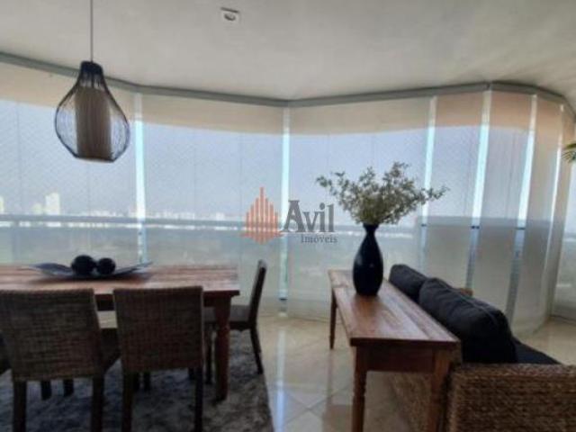 Maravilhoso apto, 202m², fino acabamento, andar alto, 3 suítes, master c/ hidro, varanda gourmet, 4