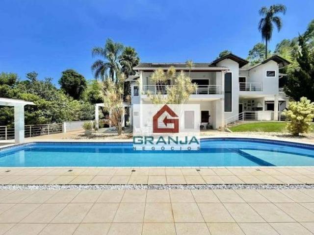 Maravilhoso Imóvel com 5 suítes + LOFT à venda, 618 m² por R$ 3.500.000 Jardim Ipês Cotia/SP