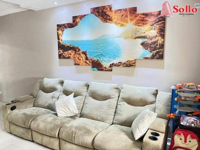 Maravilhoso Sobrado com 3 dormitórios à venda, 157 m² por R$ 770.000 Jardim Vila Galvão Guarulho
