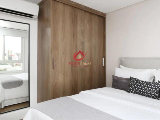 Maravilhoso Studio Mobiliado de Alto Padrão com 63 m² para Locação Condomínio Geo Berrini – Brooklin