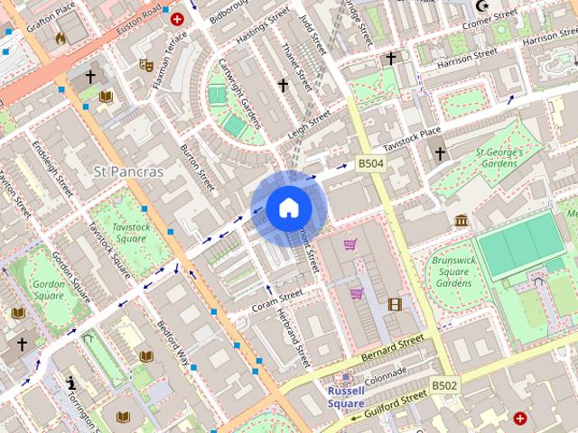 Marchmont Street, Bloomsbury
