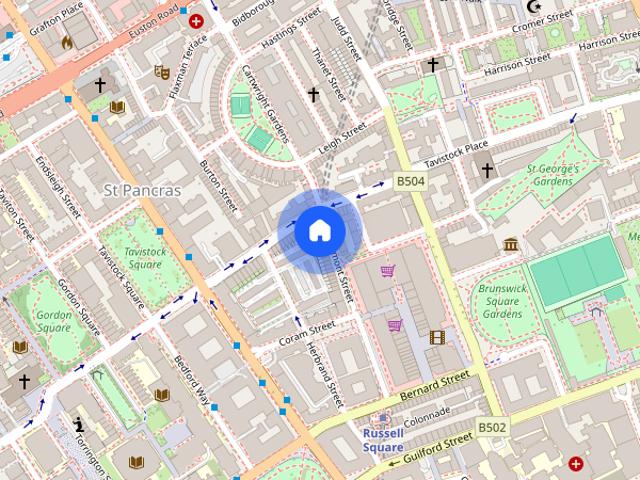 Marchmont Street, Bloomsbury