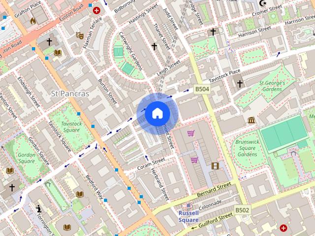 Marchmont Street, Bloomsbury