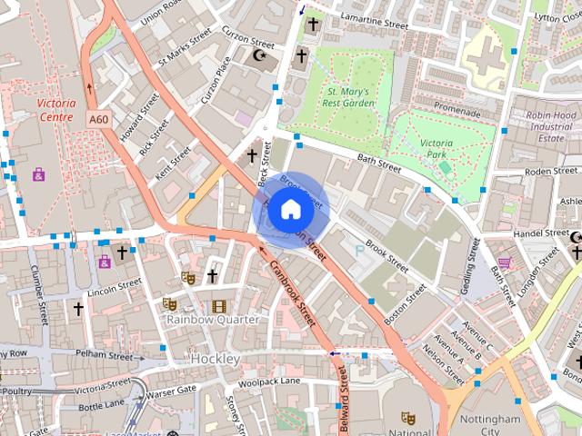 Marco Island, Huntingdon Street, Nottingham, NG1