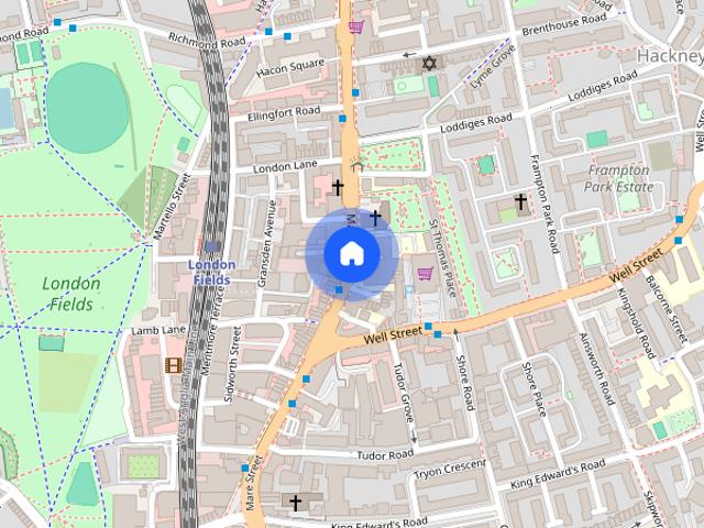 Mare Street, London Fields, Hackney E8