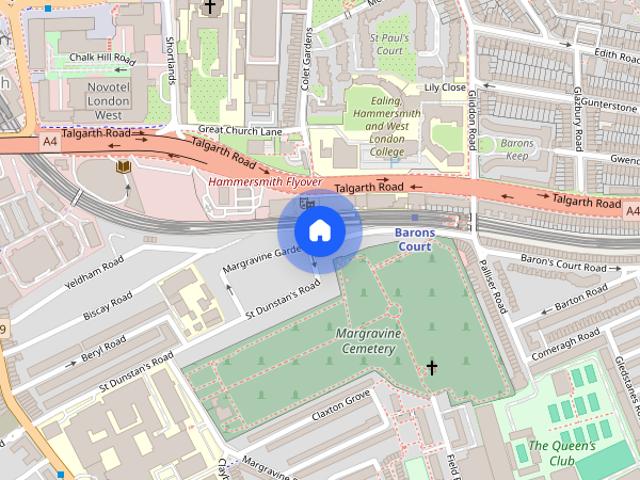 Margravine Gardens, West Kensington, London, W6