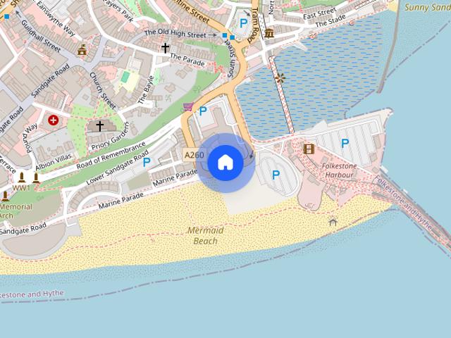 Marine Parade, Folkestone, Kent, CT20