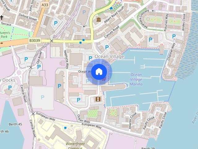 Maritime Walk, Ocean Village, Southampton, Hampshire, SO14