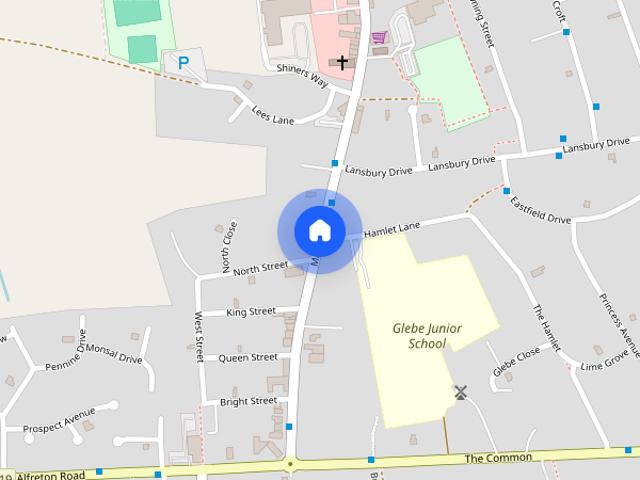 Market Street, Alfreton, DE55