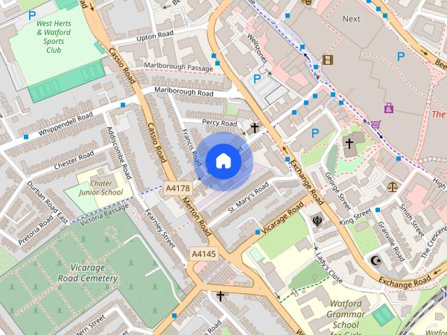 Market Street, Watford, Hertfordshire, WD18 0PR