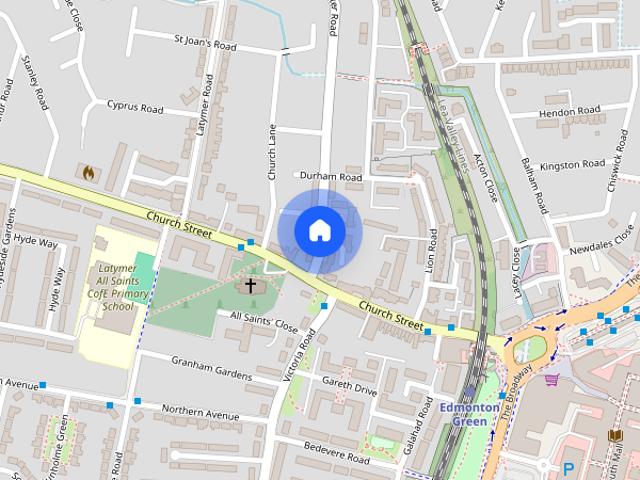 Market Parade, Winchester Road, N9
