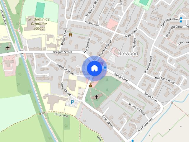 Market Place, Brewood, Stafford, Staffordshire, ST19