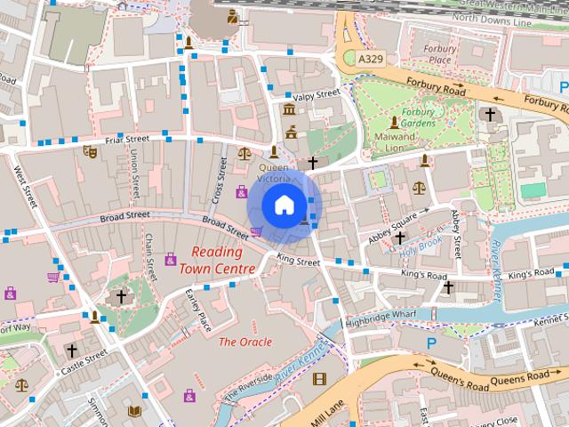 Market Place, Reading, Berkshire, RG1
