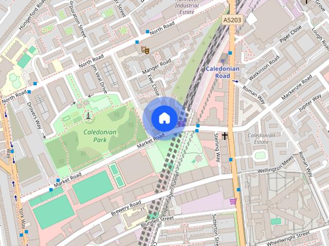 Market Road, Islington, London, N7