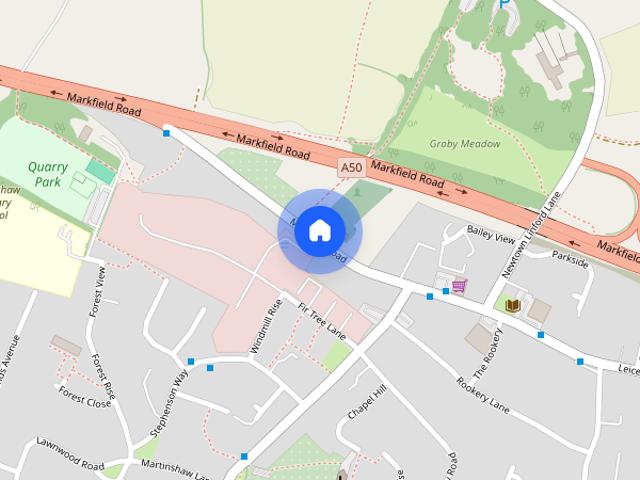 Markfield Road, Groby, Leicester