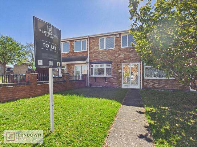 Marlene Croft, Chelmsley Wood. 3 bed terraced house to rent £1,195 pcm £276 pw