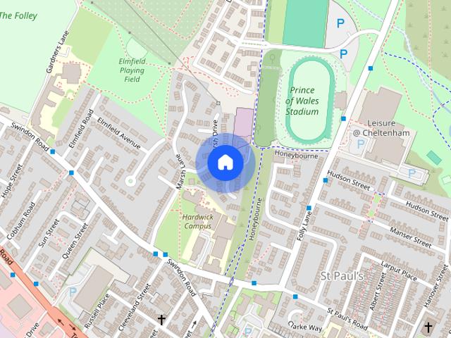 Marsh Gardens, Cheltenham GL51 9LL