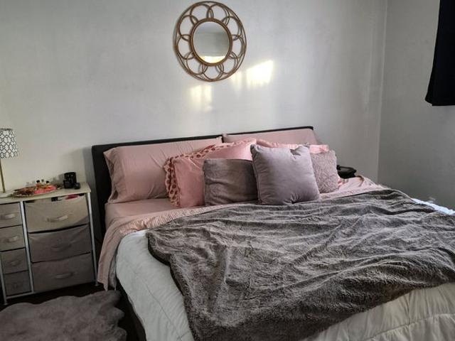 Master bedroom, unfurnished with private bathroom