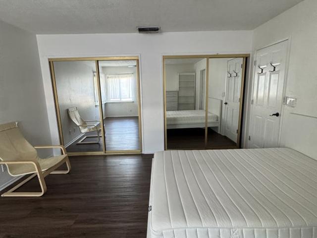 master bedroom with private bathroom