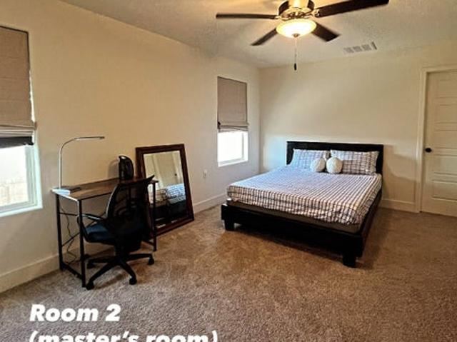 Masters with full bath and walk_in closet Bellevue