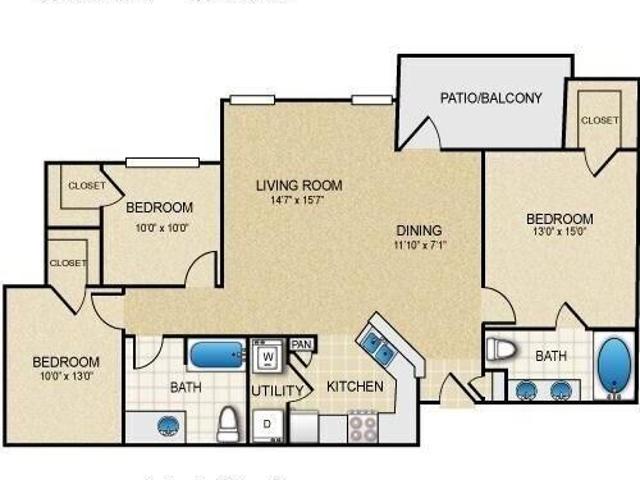 Mason Park 1 Bedroom Apartment for Rent at 222 Mason Creek Dr, Katy, TX 77450