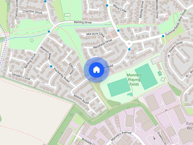 Mason Road, Shipley View, Ilkeston, DE7