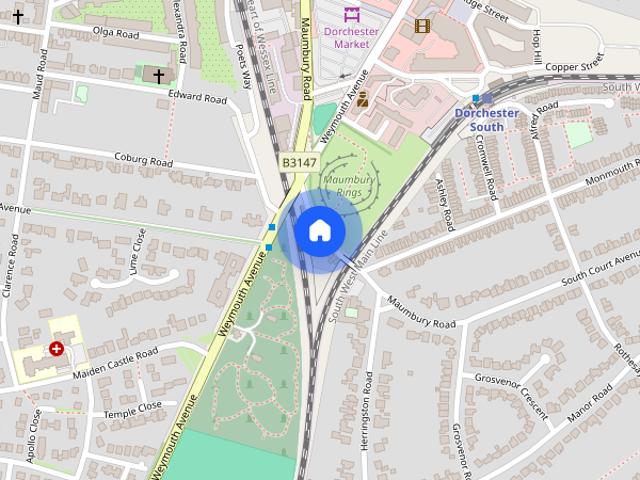 Maumbury Road, Dorchester, Dorset, DT1