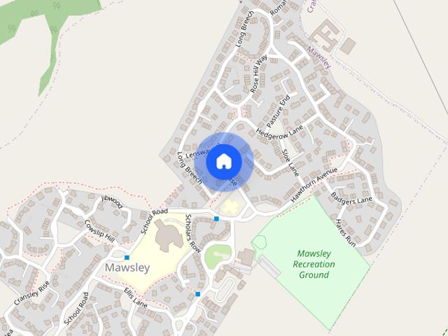 Mawsley Chase, Mawsley Village