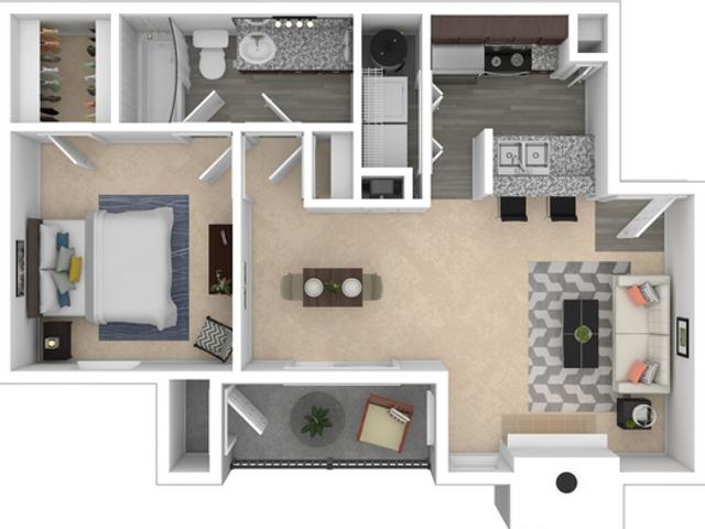 Maya at White Rock Apartments 1 Bedroom Apartment for Rent at 7414 E Grand Ave, Dallas, TX 75214 Coronado Hills Gastonwood