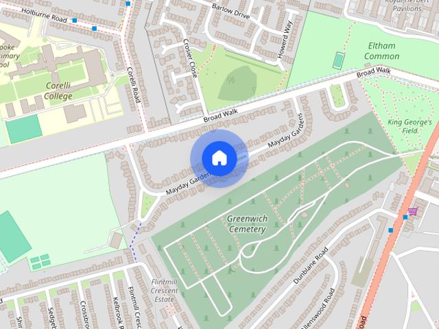 Mayday Gardens, Blackheath, London, SE3