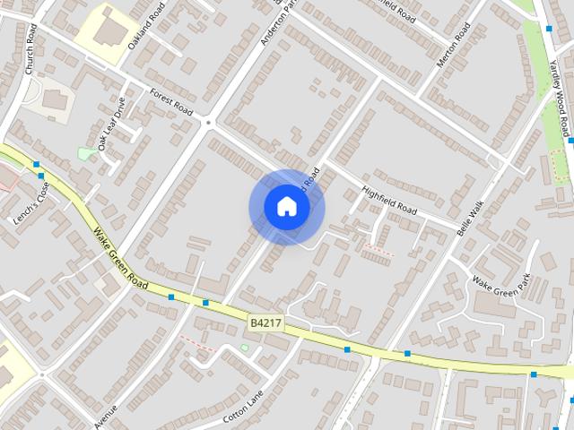 Mayfield Road Moseley Birmingham B13 9HT