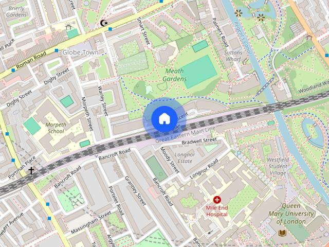 Meath Crescent, E2, Bethnal Green, London, E2