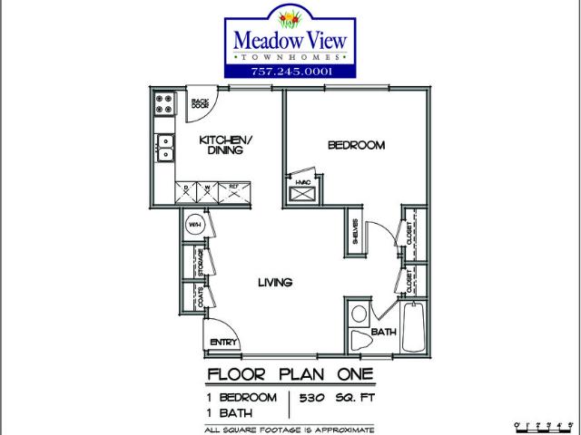 Meadowview Apartments 2 Bedroom Apartment for Rent at 4801 Marshall Ave, Newport News, VA 23607 Huntington