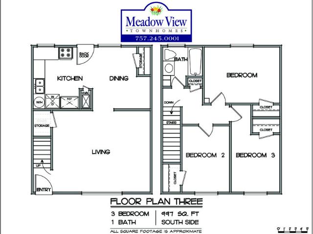 Meadowview Apartments 2 Bedroom Apartment for Rent at 4801 Marshall Ave, Newport News, VA 23607 Huntington