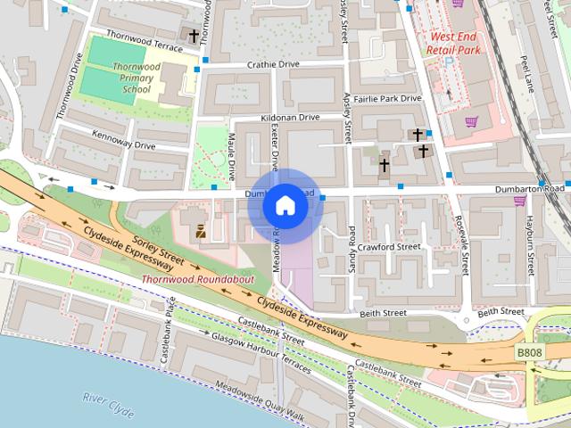 Meadow Road, Flat 2 1, Partick, Glasgow, G11 6HX