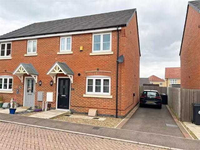Meadowsweet Close, Thurnby. 3 bed semi detached house for sale.