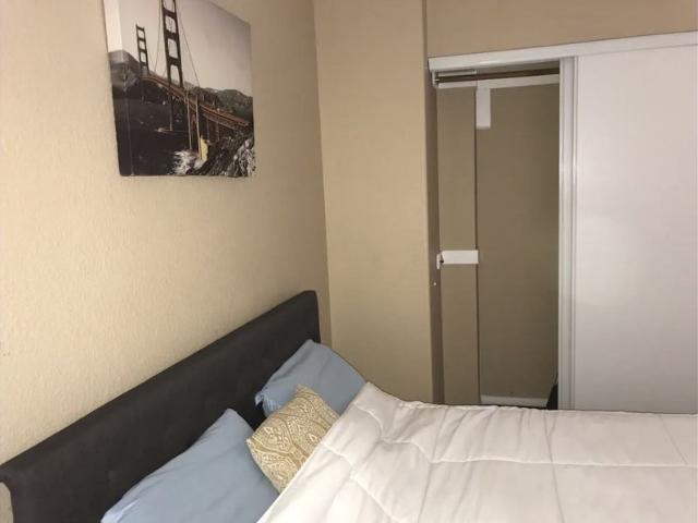 Medium bedroom furnished