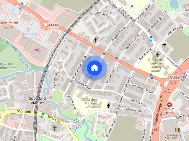 Melville Road, Coventry, CV1
