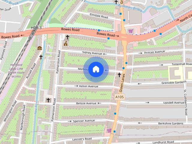 Melbourne Avenue, London, N13